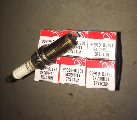 9091901191 Свеча зажигания TOYOTA LEXUS | Запчасти на DRIVE2