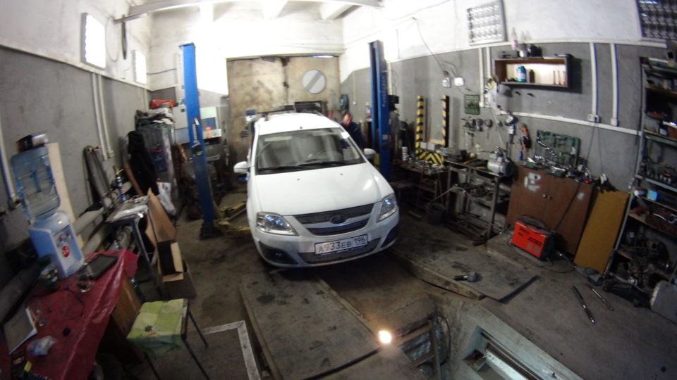 Пост№57 Замена левой шаровой! — Lada Ларгус, 1,6 л, 2014 года | визит ...