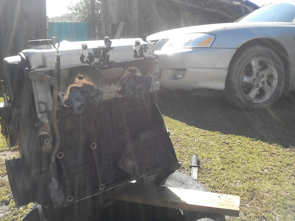 Первая поломка, а какая быстрая)) — Mitsubishi Mirage V, 1,3 л, 1999 ...