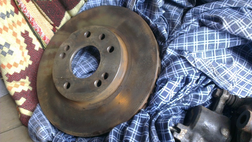 2 pistons front brakes kit :))))) — Nissan Primera (P11), 2 л, 1998 ...