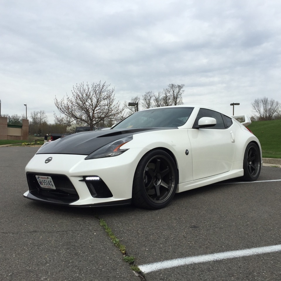 Rays wheels 4 — Nissan 370Z, 3,7 л, 2015 года | колёсные диски | DRIVE2