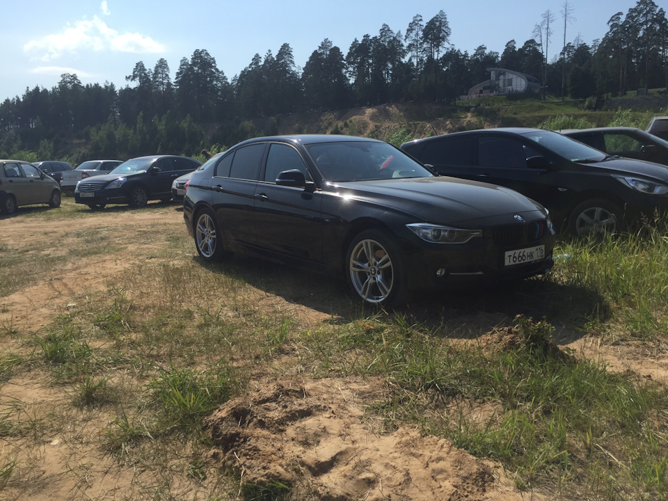 Мойка мотора — BMW 3 series (F30), 2 л., 2014 года | плановое ТО | DRIVE2