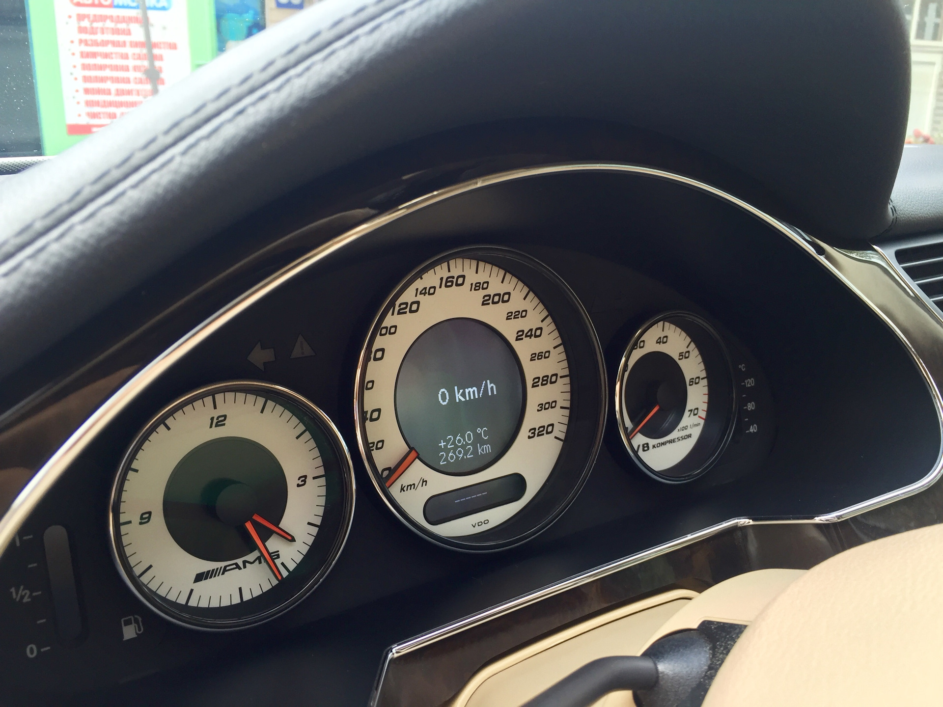 Приборка от европейца — Mercedes-Benz CLS 55 AMG (C219), 5,5 л, 2006 года | запчасти | DRIVE2