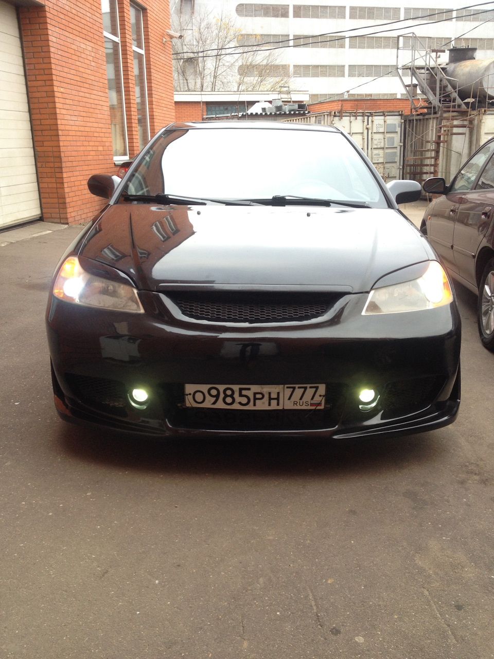 Бампер как новенький — Honda Civic Coupe (7G), 1,7 л, 2003 года ...