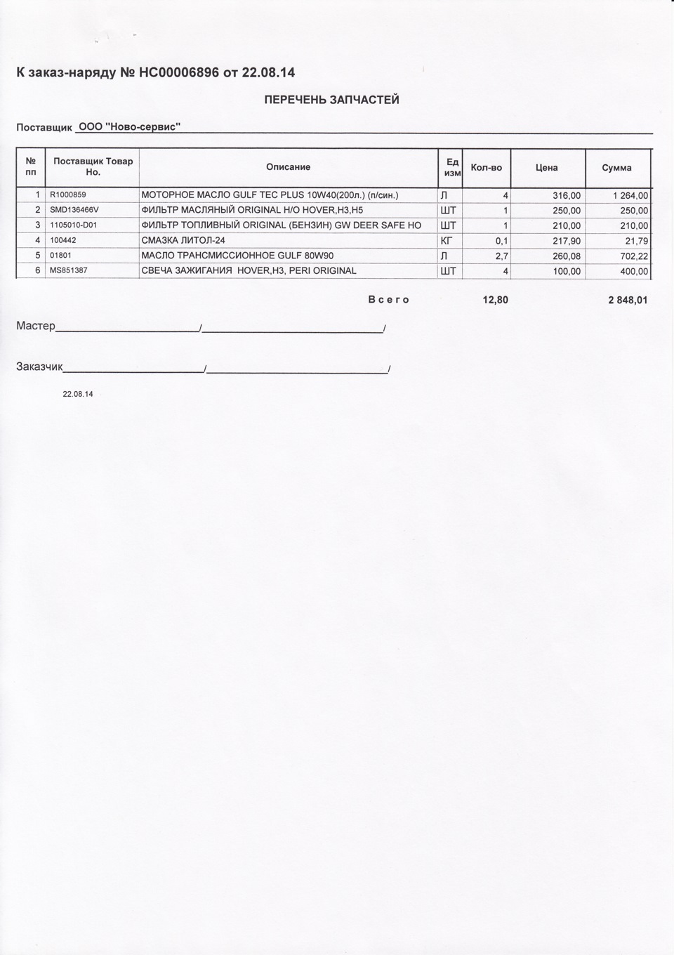 SMD136466V Фильтр масляный двигателя GREAT WALL | Запчасти на DRIVE2