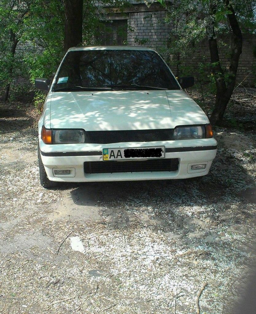 Противотуманки в бампер — Nissan Sunny (N13), 1,6 л, 1987 года | своими ...