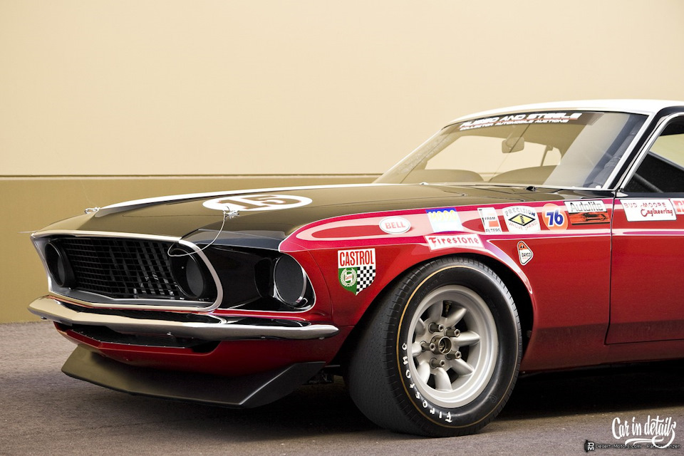 Ford Mustang Boss 302 Trans-Am Race Car Parnelli Jones '1969 — Сообщество «Клуб Любителей Ford ...