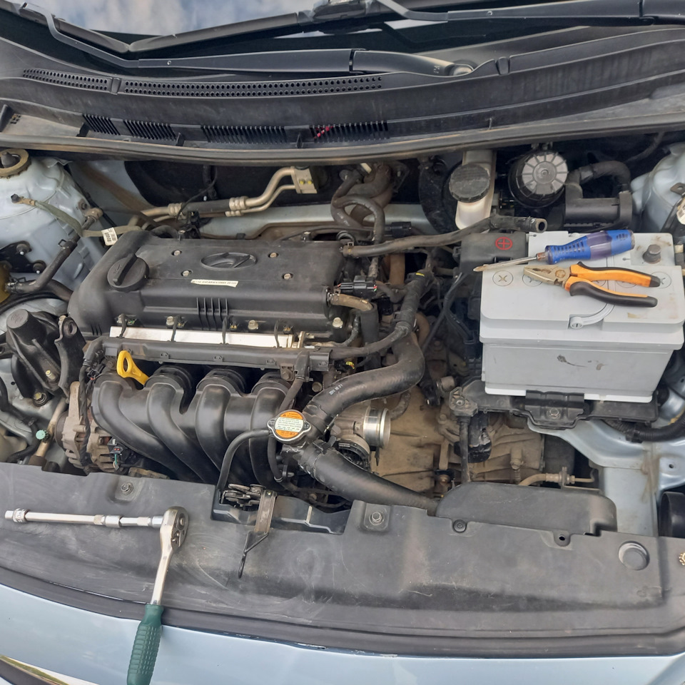 #1 дроссель — Hyundai Solaris Hatchback, 1,4 л, 2011 года | своими руками | DRIVE2