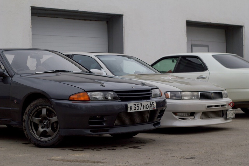 BNR32&JZX90 — Toyota Cresta (90), 2,5 л, 1993 года | фотография | DRIVE2