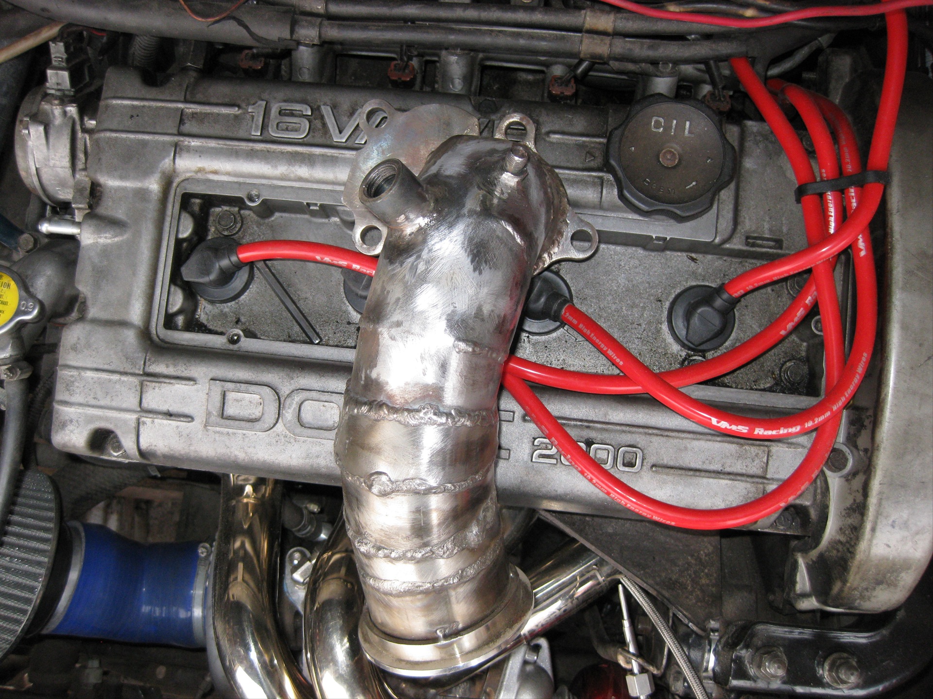 Наконец то сварил прямоток! — Chrysler Eagle Talon (1G), 2 л, 1992 года ...