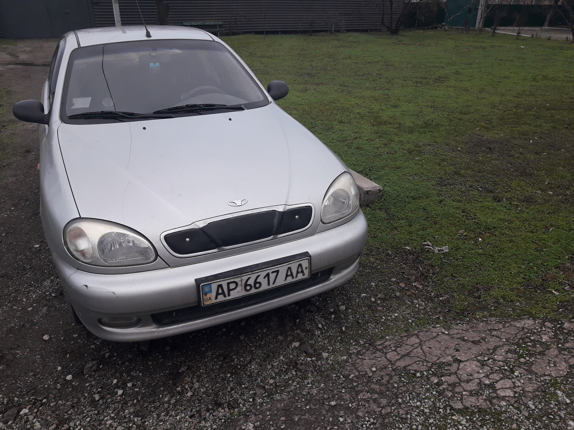Зимняя заглушка радиатора Ланос — Daewoo Lanos, 1,5 л, 2004 года ...
