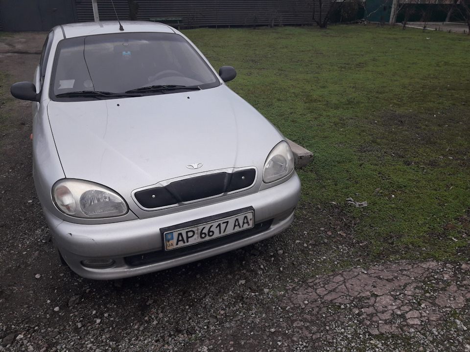 Зимняя заглушка радиатора Ланос — Daewoo Lanos, 1,5 л, 2004 года ...