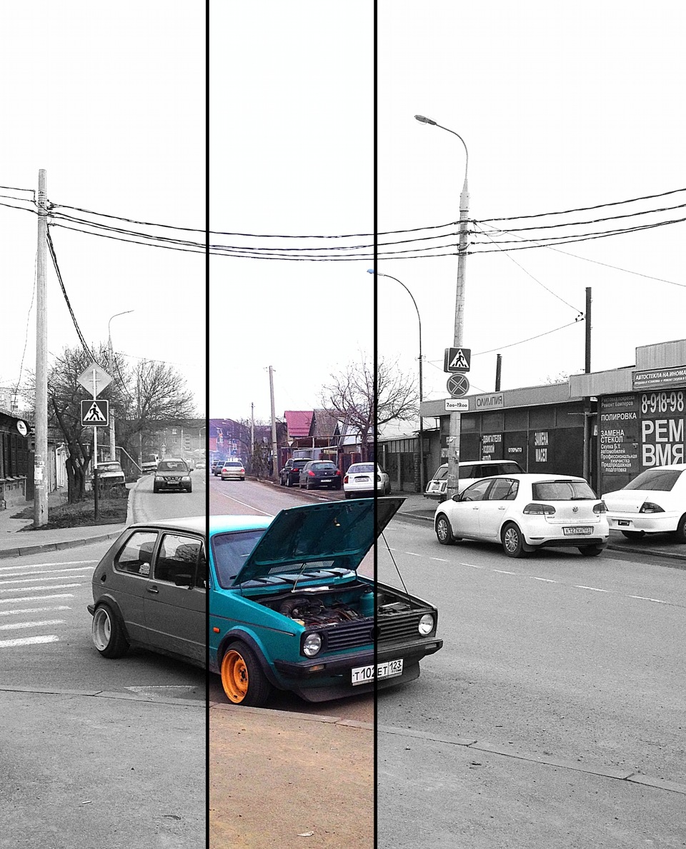 Фотокарточки за день) — Volkswagen Golf Mk1, 1,8 л, 1976 года ...