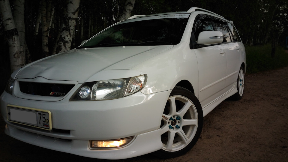 Work emotion xt7 R17 — Сообщество «Toyota Corolla E12, Allex, Runx, Fielder» на DRIVE2