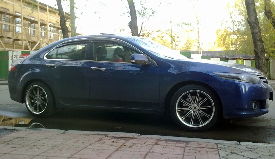 Bridgestone Potenza R18 — Honda Accord (8G), 2,4 л, 2008 года | шины ...