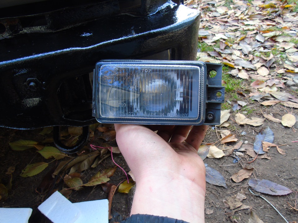 Установка ПТФ Hella — Volkswagen Passat B3, 1,6 л, 1989 года ...