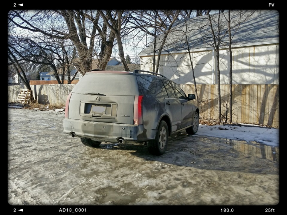 Танки грязи не боятся — Cadillac SRX (1G), 3,6 л, 2004 года ...