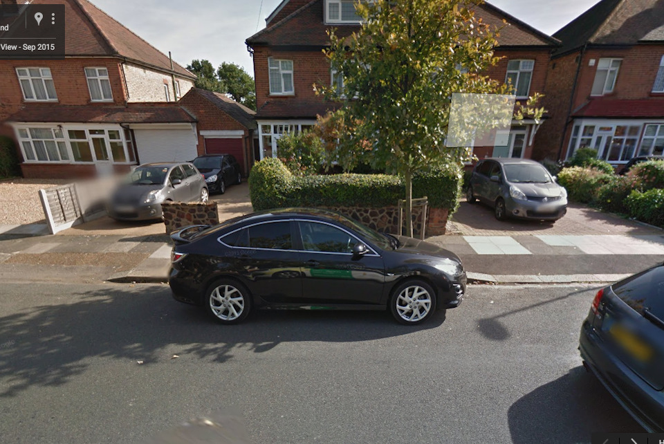 Попалась на Google Maps Street View — Mazda 6 (2G) GH, 2 л, 2012 года ...