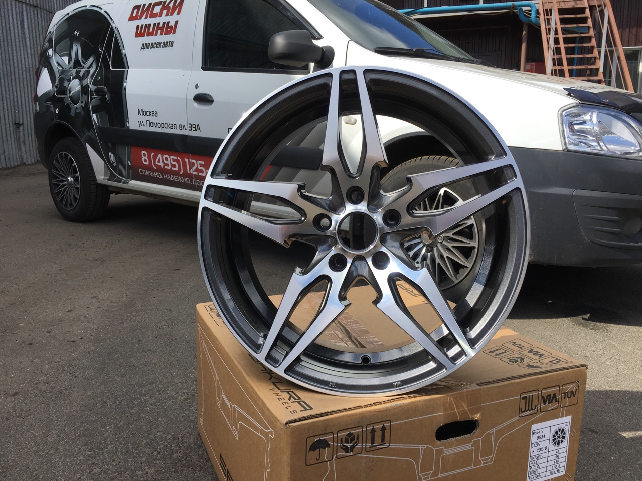 Sakura Wheels 3285 на Toyota, Mitsubishi, Kia, Nissan, Hyundai, Mazda и ...