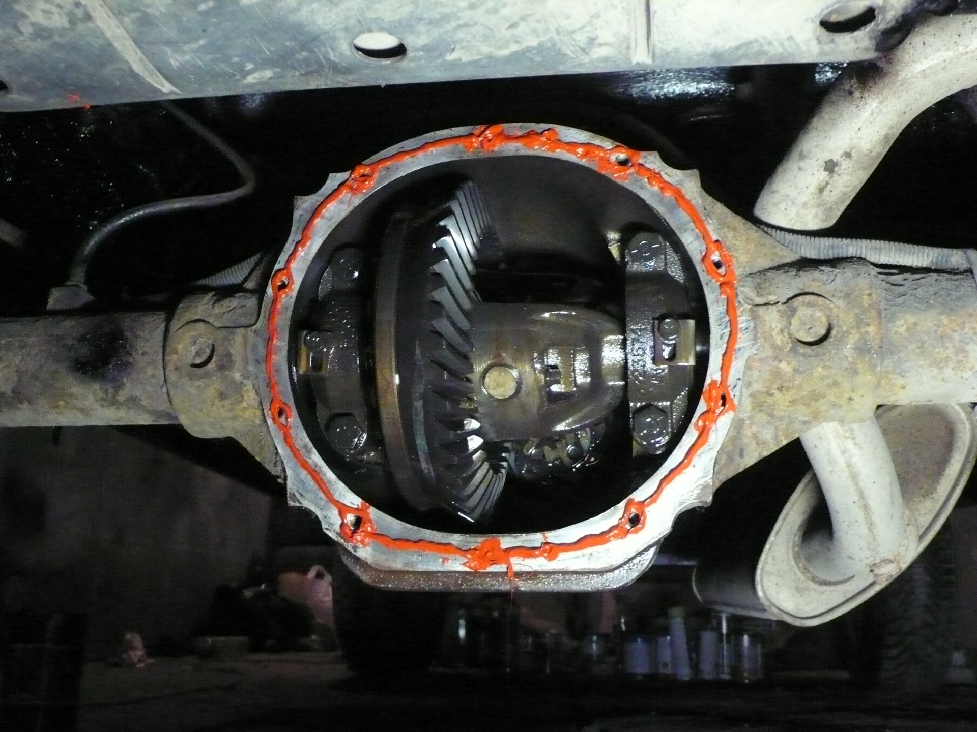 Chrysler 8.25 Rear End — Jeep Cherokee (XJ), 2,5 л, 1994 года ...