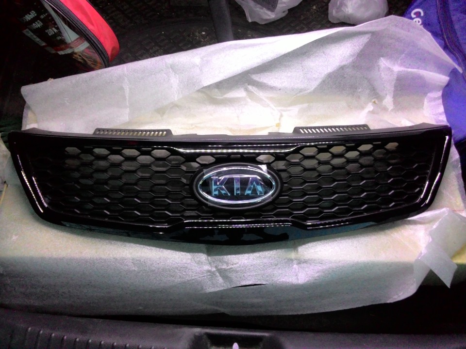 Решётка от купа — KIA Cerato (2G), 1,6 л, 2010 года | тюнинг | DRIVE2