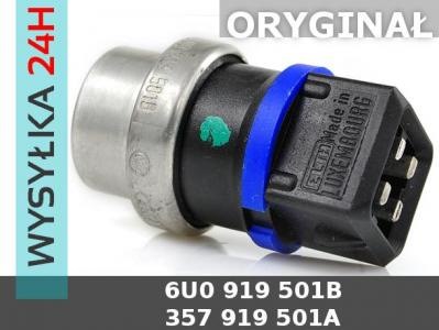 6U0919501B Датчик температуры охл. жидк.-черно-желтый / SEAT, VW 1.0-2. ...