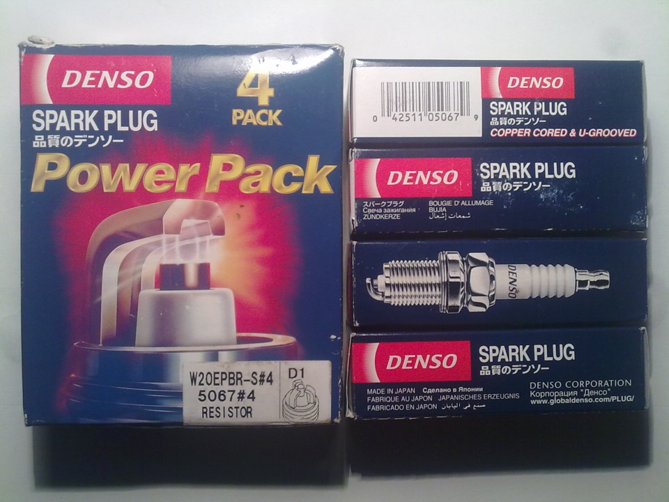 W20EPBRS Свеча W20EPBR-S DENSO | Запчасти на DRIVE2