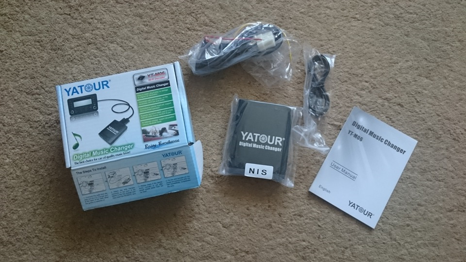 YATOUR YT-M06 покупка и установка — Nissan Qashqai (1G), 2 л, 2008 года | автозвук | DRIVE2