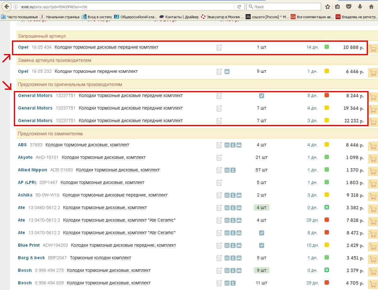 Тормозные колодки/диски — Opel Astra J GTC, 1,4 л, 2012 года ...