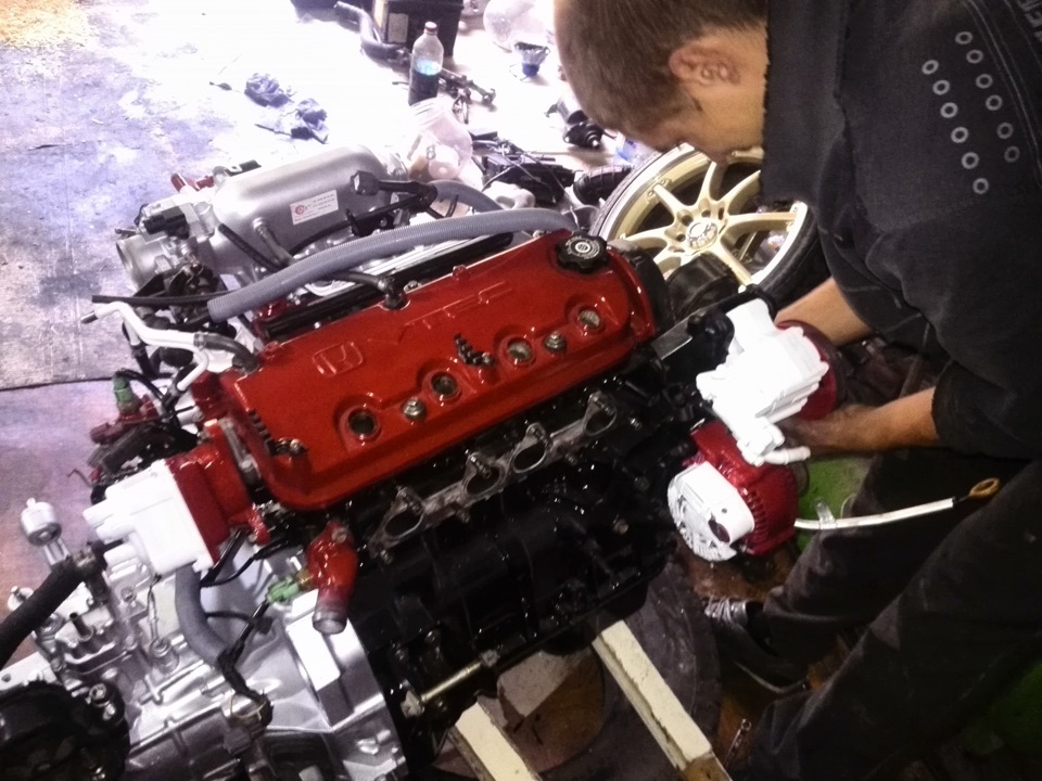 свап с f20z1 на f22z2 — Honda Accord (5G), 2,2 л, 1994 года | тюнинг ...