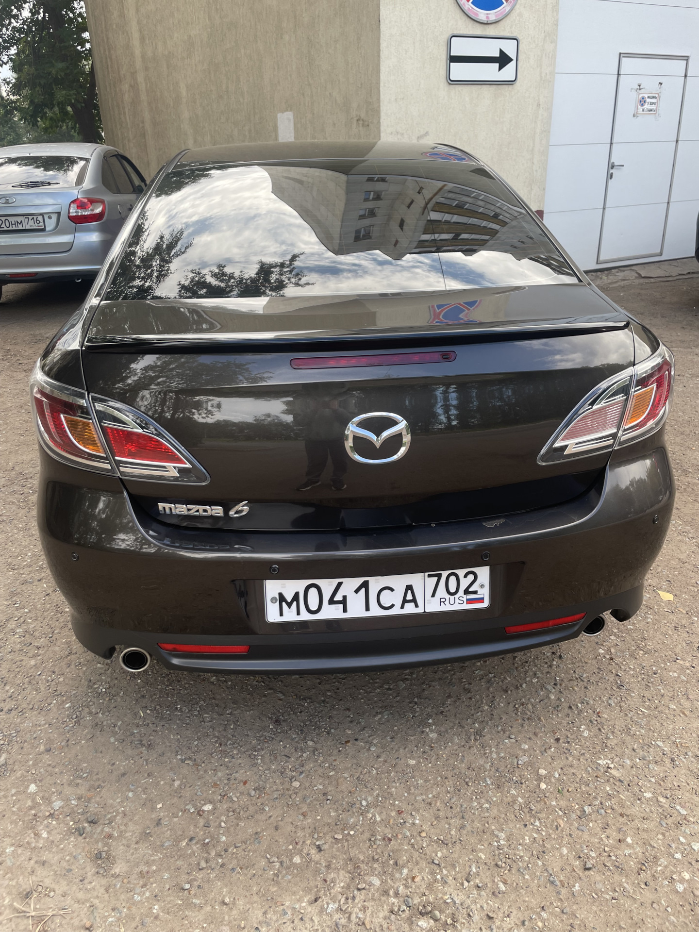 🎺 Насадочки и лип спойлер — Mazda 6 (2G) GH, 2,5 л, 2012 года | тюнинг | DRIVE2