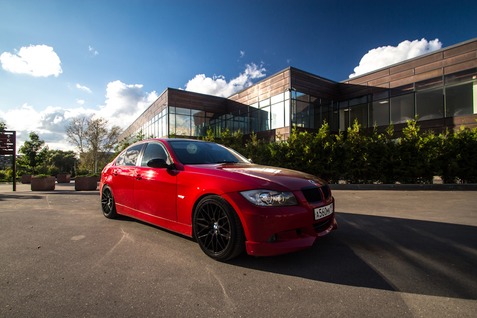 E90 with Bike — BMW 3 series (E90), 7,1 л, 2007 года | фотография | DRIVE2