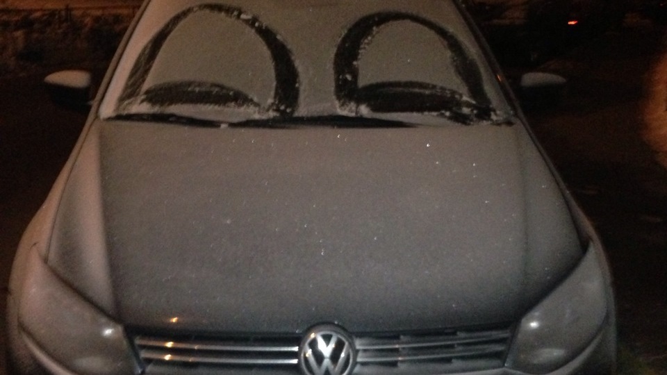 лобовое с подогревом — Volkswagen Polo Sedan, 1,6 л, 2011 года | визит ...