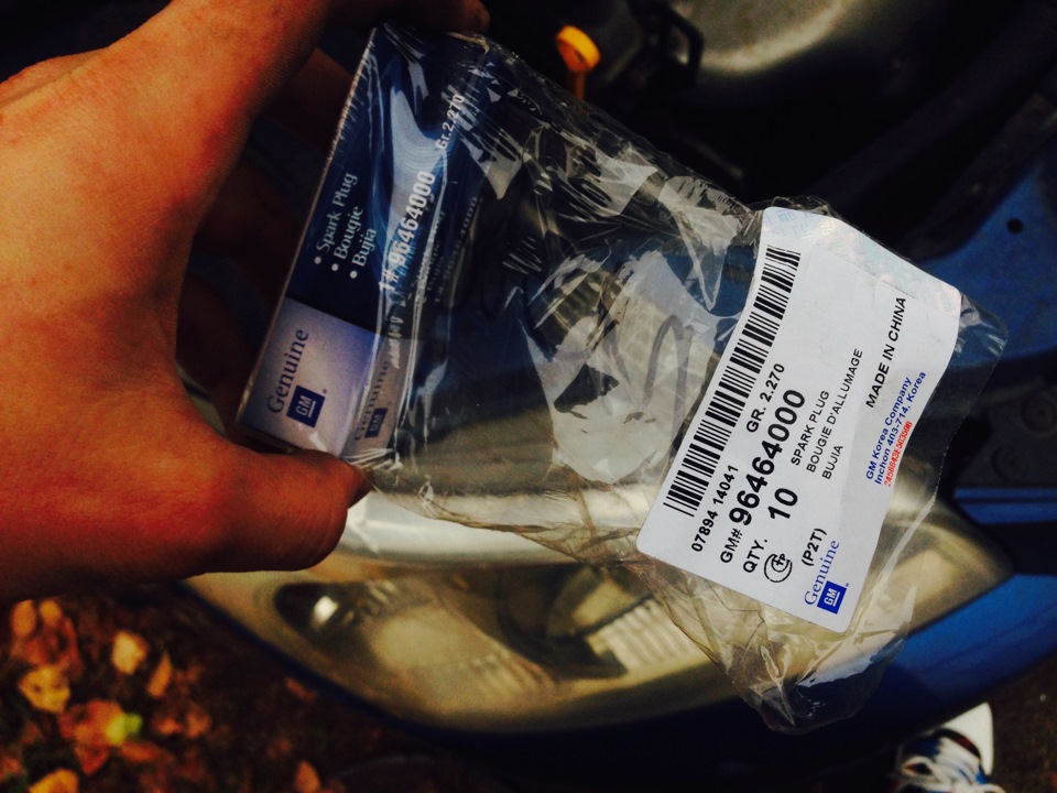 96464000 Свеча зажигания GM | Запчасти на DRIVE2