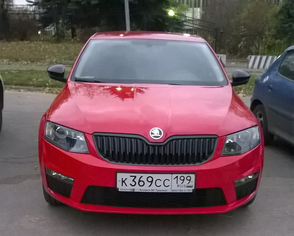 Бампера от vRS — Skoda Octavia A7 Mk3, 2 л, 2014 года | тюнинг | DRIVE2