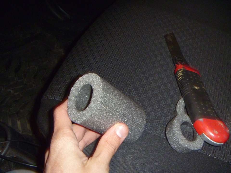 "Затыкание решетки радиатора ч.2 — Lada Гранта Лифтбек (1G), 1,6 л ...