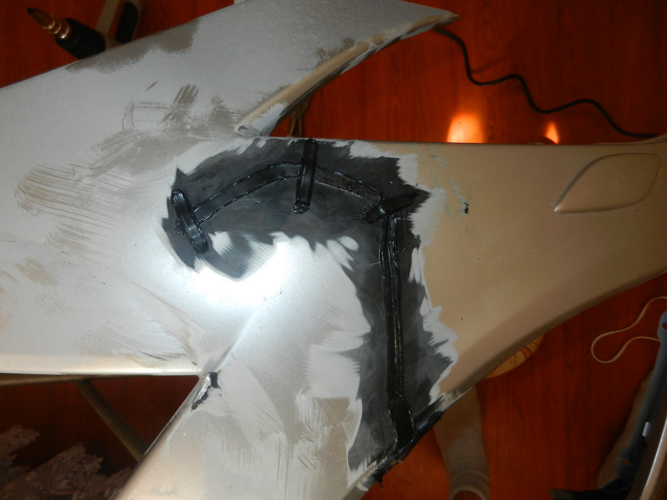 Ремонт бампера своими руками — Mazda 6 (2G) GH, 1,8 л, 2012 года | своими руками | DRIVE2