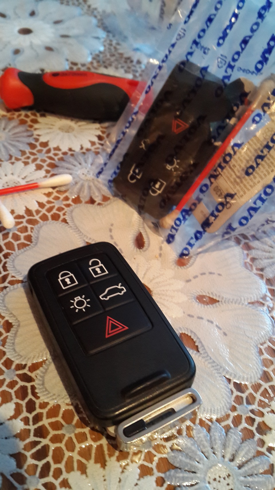 Ребилд ключа. — Volvo XC70 III, 2,4 л, 2008 года | своими руками | DRIVE2