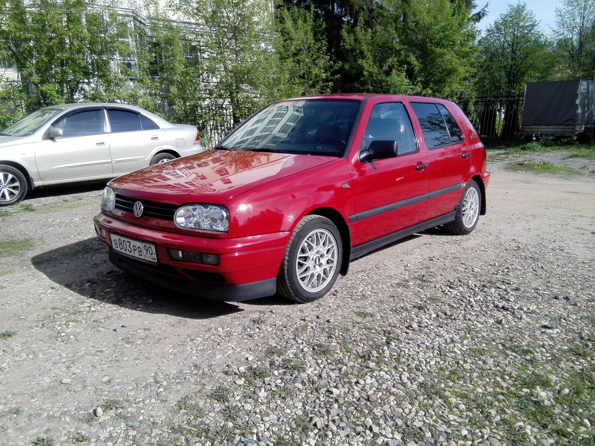 Помылся + Turtle wax Plus PTFE — Volkswagen Golf Mk3, 2,8 л, 1997 года ...
