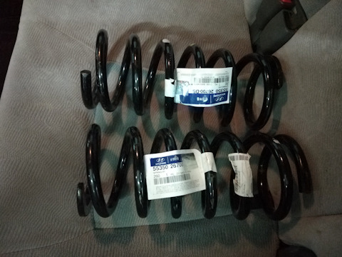 5535026700 Пружина подвески hyundai santa fe зад. KIA HYUNDAI ...