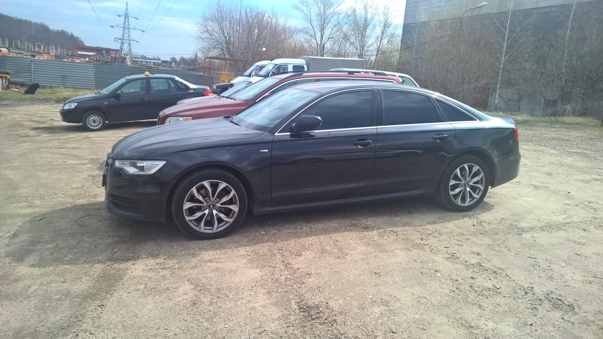 тапочки на лето. — Audi A6 (C7), 2 л, 2012 года | колёсные диски | DRIVE2