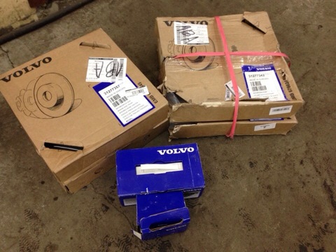 31277357 Диск тормозной Volvo | Запчасти на DRIVE2