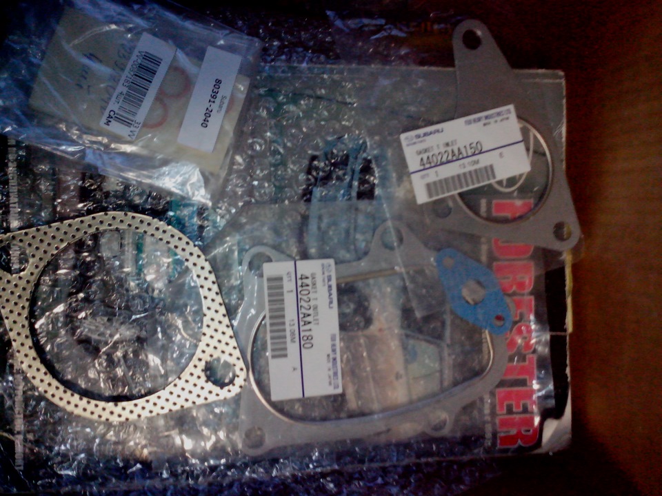 Затяжная подготовка к установке турбины VF24 — Subaru Forester (SF), 2 ...