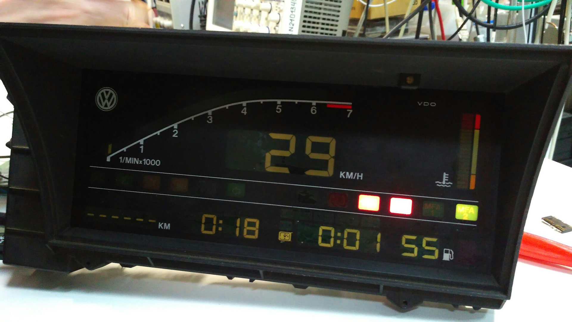 Digifiz. Информация отображается. Приборка живет — Volkswagen Golf ...