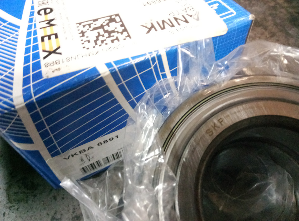 VKBA6891 Комплект подшипника ступицы колеса SKF | Запчасти на DRIVE2