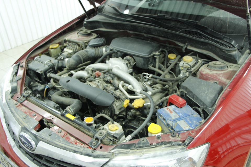 8. Двигатель. — Subaru Impreza (GE/GH), 2 л, 2008 года | своими руками ...