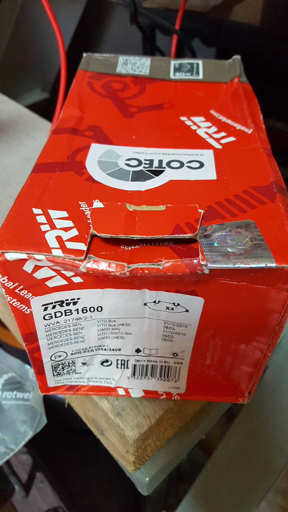 запчасти 2 — Mercedes-Benz Vito (2G), 2,2 л, 2003 года | запчасти | DRIVE2