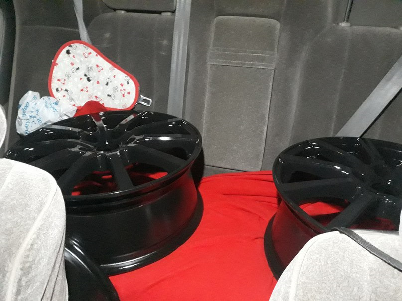 Диски и резина. Обновочка на лето. — Skoda Octavia Mk2, 1,6 л., 2008 ...