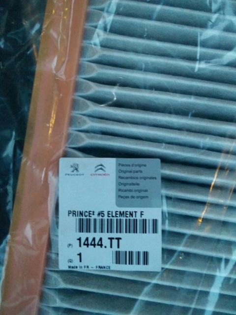 1444T1 Воздушный фильтр Peugeot Citroen | Запчасти на DRIVE2