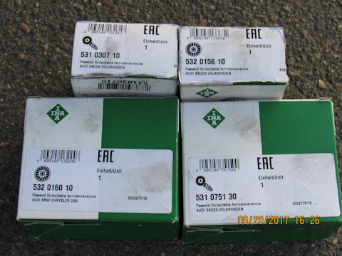 531075130 Ролик натяжителя поликлинремня INA | Запчасти на DRIVE2